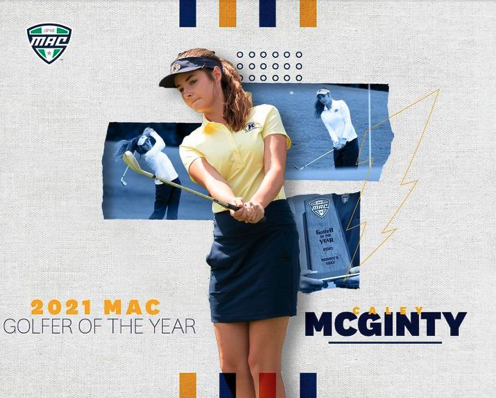 CALEY IS THE 2021 MAC GOLFER OF THE YEAR!
